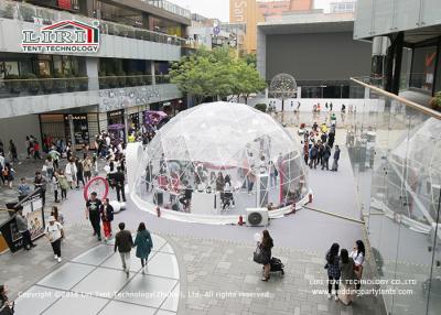 China Liri Geodesic Dome Tents Transparent Covers Aluminum Alloy PVC 100 People Events Marquee for Outdoor Activities for sale