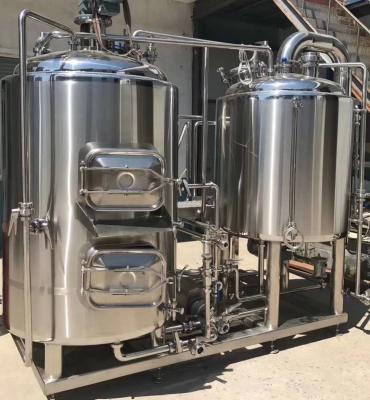 China 1 Ton beer brewery equipment FV  BBT  on market for sale