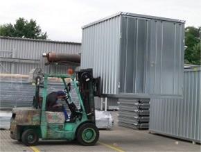 China Portable Light Steel Storage Sheds Rustproof For Outdoor CE & SGS for sale