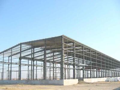 China Wide Span Prefabricated Steel Buildings , Pre Engineered Steel Buildings for sale