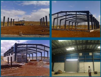 China Commercial Prefabricated Steel Building With Earthquake Resistance for sale