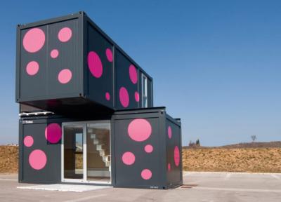China Color Steel Mobile Modular Homes , Luxury Holiday Container House for sale