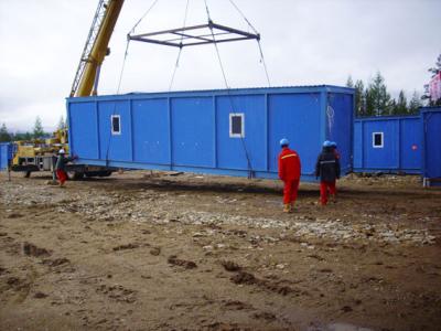 China Free Designed Mobile Folding Container House , Prefab Container Homes for sale