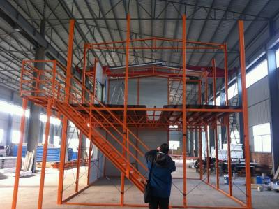 China One / Three Storey Prefabricated Accommodation With Light Steel Frame And Sandwich Panels for sale