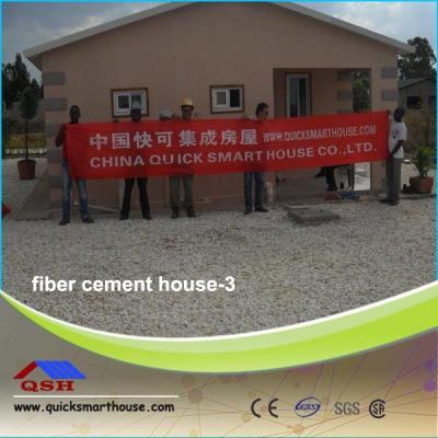 China Waterproof Concrete Prefabricated House For Family Living With Cement Sandwich Panel for sale