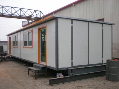 China Folding Mobile Modular Homes Heating Insulation With Steel Structure for sale