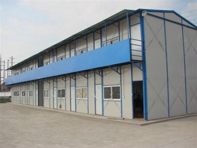 China Labors Prefabricated Accommodation , Prefab Steel Dormitory Housing for sale