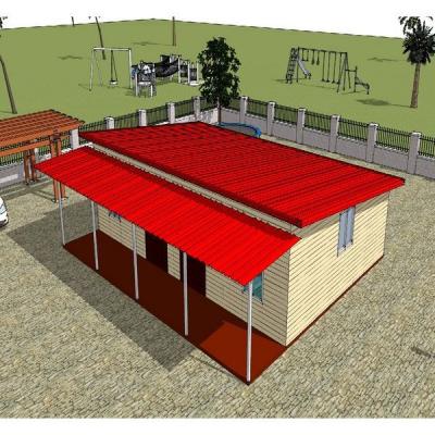 China Cost-effective Prefabricated Light Steel Structure Villa , Movable Steel Building Homes for sale