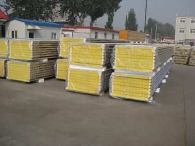 China Mineral Wool Insulated Sandwich Panels For Steel Structure Panels for sale