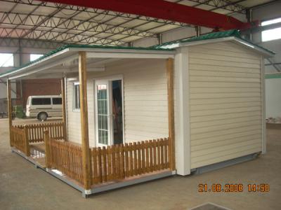China Verter la prenda impermeable prefabricada de la casa del tejado para los chalets movibles de lujo en venta