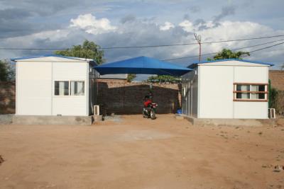 China Prefabricated Accommodation , Sandwich Panel Prefabricated Dormitory Building for sale