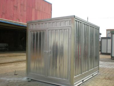 China Folding Steel Storage Sheds Waterproof with Different Sizes And Designs for sale