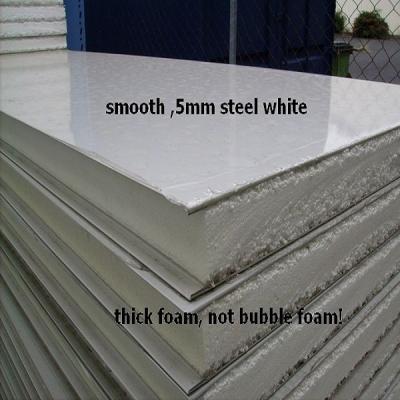 China EPS Galvanized Insulated Sandwich Panels , Strong Corrosion Resistant Steel Sheet for sale