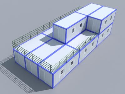 China Rustproof Comfortable Mobile Modular Homes Folding For Workers Accommodation for sale