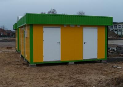 China Residential Mobile Modular Homes , Prefabricated Modular House With Steel Frame for sale