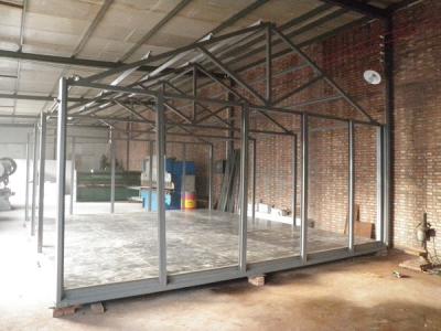 China Casa prefabricada del panel de bocadillo, hogares prefabricados modernos del día de fiesta de la playa en venta