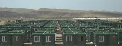 China Portable Contemporary Modular Homes EPS / Rockwool / PU Sandwich Panel for sale