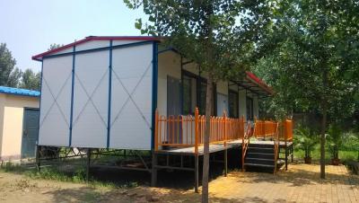 China Color Steel Prefabricated Accommodation For Constructions Camping for sale