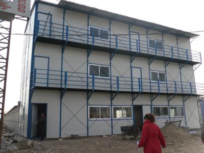 China Hotels / Vacation Prefabricated Accommodation Custom Sandwich Panel for sale