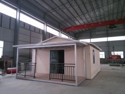 China Modern Steel House One Bedroom Prefab Houses , Precast Light Steel Structure Villa for sale
