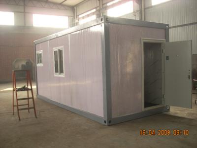 China For Office Shop Store Cabin Shed House , Foldable Container Homes for sale