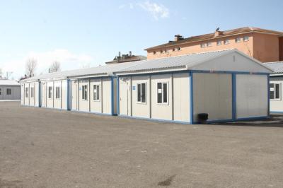 China Bright Long Life Modular Prefab Foldable Container House for sale