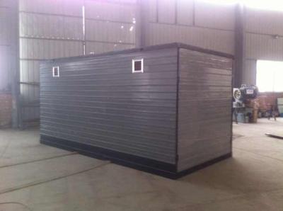 Cina piegare d'acciaio del garage del Carport del metallo d'acciaio di trasporto della cucina di 40FT flessibile in vendita