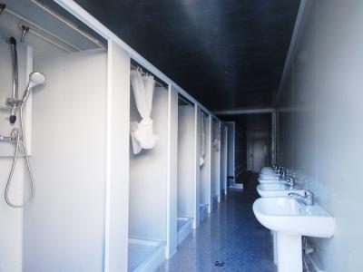 China Standard Ablution Container Layout - Foldable, Movable, Knockdown Panel Wall System for sale