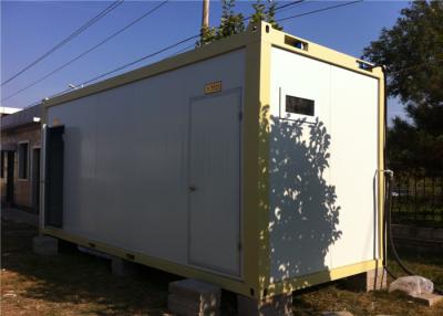 China 20 Feet Flat Packing Ablution Container Toilet With Steel Cleanroom Door for sale