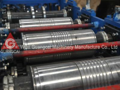 China 0.4mm - 1.0mm Round Steel Gutter Roll Forming Machine Line For Hangar / Gymnasium for sale