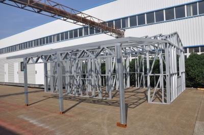 China Metal Car Sheds Light Steel Frame Sheds Moistureproof Strong Frame With A Storage for sale
