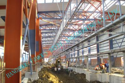 China H Column Metal Frame Type Prefabricated Steel Building For Industrial Use for sale