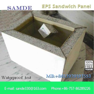 China Concrete prefabricated houses eco housing australia insulated wall panels for sale