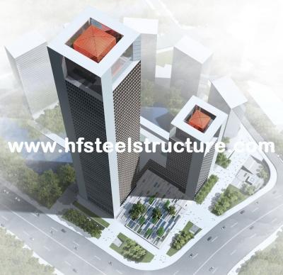 China Industrial Prefabricated Steel Frame Prefab Building, Multi-Storey Steel Building for sale