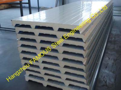 China Cold Room Corrugated EPS Sandwich Metal Roofing Sheets Wall Panels for sale