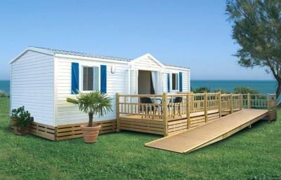 China Europe Style Prefabricated Mobile House / Luxury Mobile Homes For Living for sale