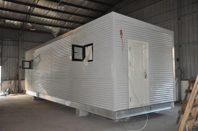 China Steel Frame Prefab Modular Homes , Mobile Guard House For People Living for sale
