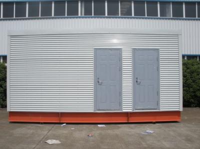 China Steel Frame Prefab Modular Homes For Mobile Toilet / Office for sale