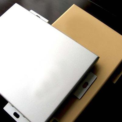 China Exterior Decorative Cladding Aluminium Facade Panel Metal Sheet Powder Coated for Shop Wall Decoration for sale
