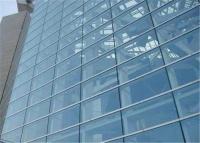 China Different Thickness Low Light Reflection Clear Low E Glass Flat Shape With High Light Transmission for sale