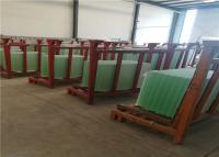 China Solid Structure Low Iron Toughened Glass Flat Shape 3.2mm / 4mm Thickness for sale