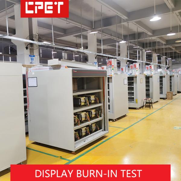 Automotive Center Console Display System Screen Burning Aging Test Cabinet
