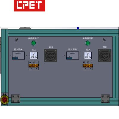 China 3.5/7kw Energy-saving AC Charging Station Aging Test Equipment with 192-bit System Aging for 24-position Products for sale