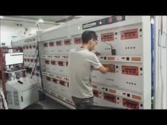Custom Energy Storage Power Aging Test Frame with Trolleys