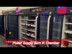 6-layer industrial laser power supply burn in chamber 192pcs capacity