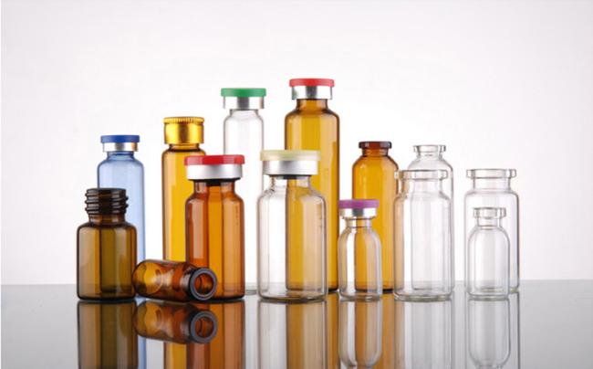 Hot Sale Pharmaceutical Little Injectable Glass Bottles 5ml 7ml 10ml Glass Vial with Rubber Stopper