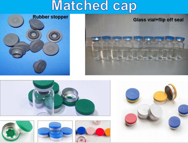 Hot Sale Pharmaceutical Little Injectable Glass Bottles 5ml 7ml 10ml Glass Vial with Rubber Stopper