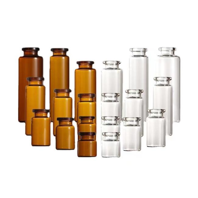 GMP Compliance 2ml 5ml 7ml Pharmaceutical Tubular Vaccine Clear Amber Glass Vials