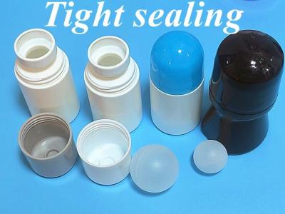 China 30 ml 50 ml 60 ml Wit PE Plastic Deodorant Fles Leeg Hervulbare rol op flessen voor Parfums Zweetrol op fles Te koop