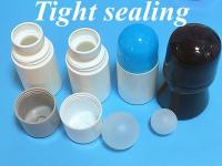 China 30ml 50ml HDPE Plastic Roll On Deodorant Bottle Refillable Perfume Roller Bottle for sale